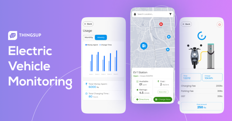 Electric Vehicle Monitoring Solution - Thingsup